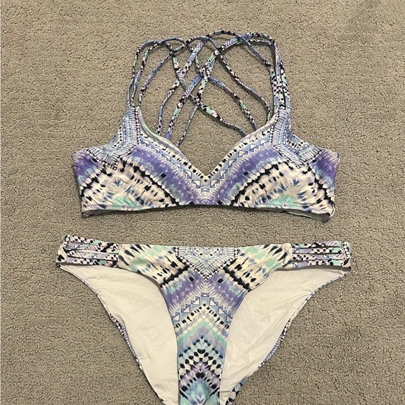 Red Carter | Swim | Red Carter Vibrant Patterned Bikini | Poshmark